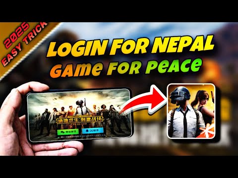 How To Login Game For Peace . Chinese 🇨🇳 Version Pubg in Nepal 🇳🇵 2025 ...