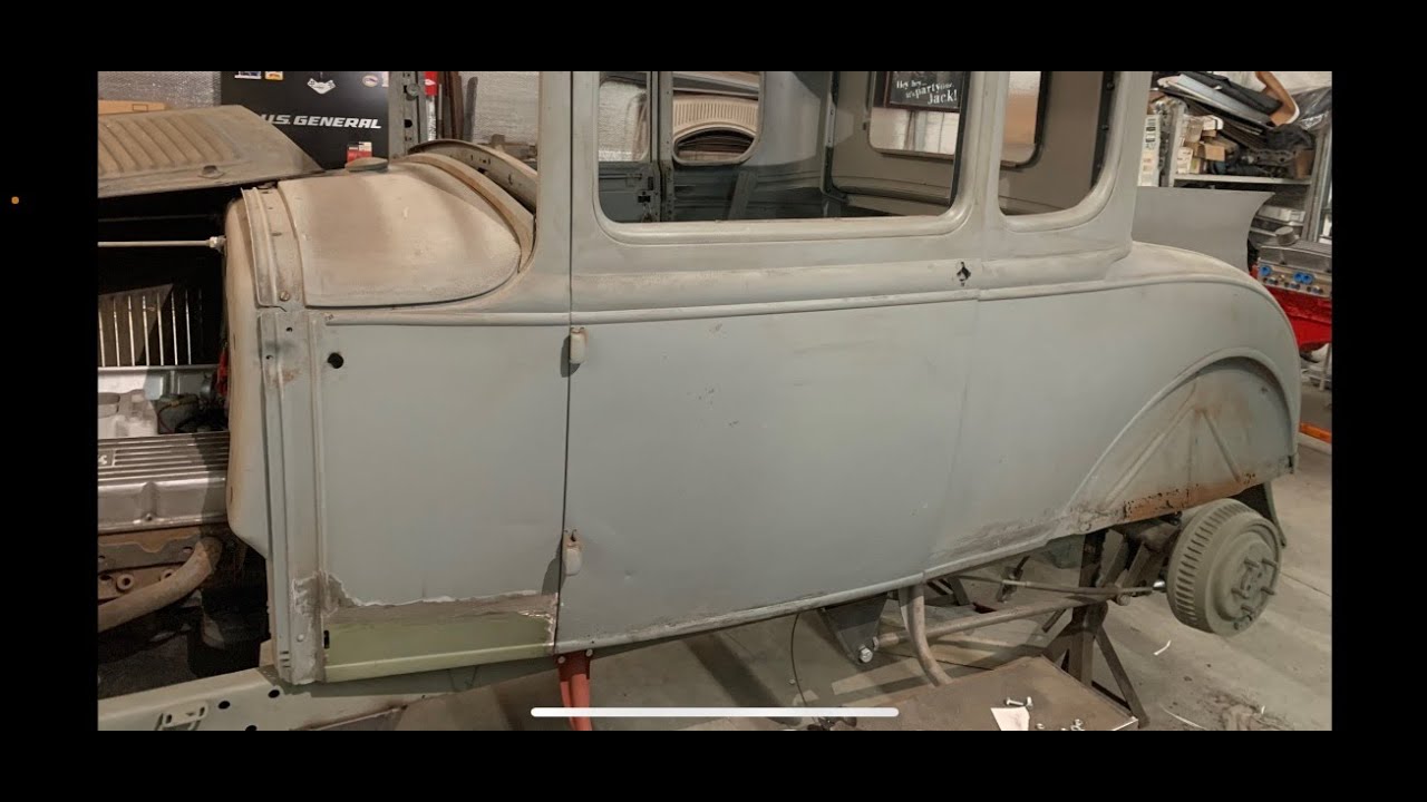 Model A Coupe Hotrod Build Pt.19 Replacing rusty Cowl Patch Panels ...