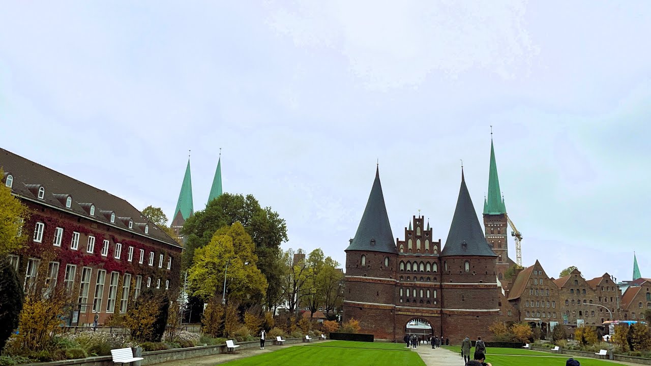 Lubeck, Germany walking tour | Day trip from Hamburg | Exploring the ...