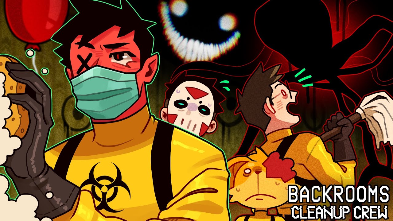 POWER WASHING THE BACKROOMS!? | Backrooms Cleanup Crew - YouTube