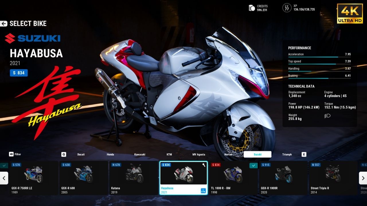 RIDE 5 | Customize SUZUKI HAYABUSA yoshimura exhuast speed run BRUTAL ...