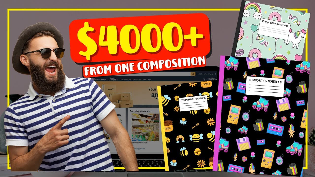 How I Made $4000+ From Selling One KDP Composition Notebook - YouTube