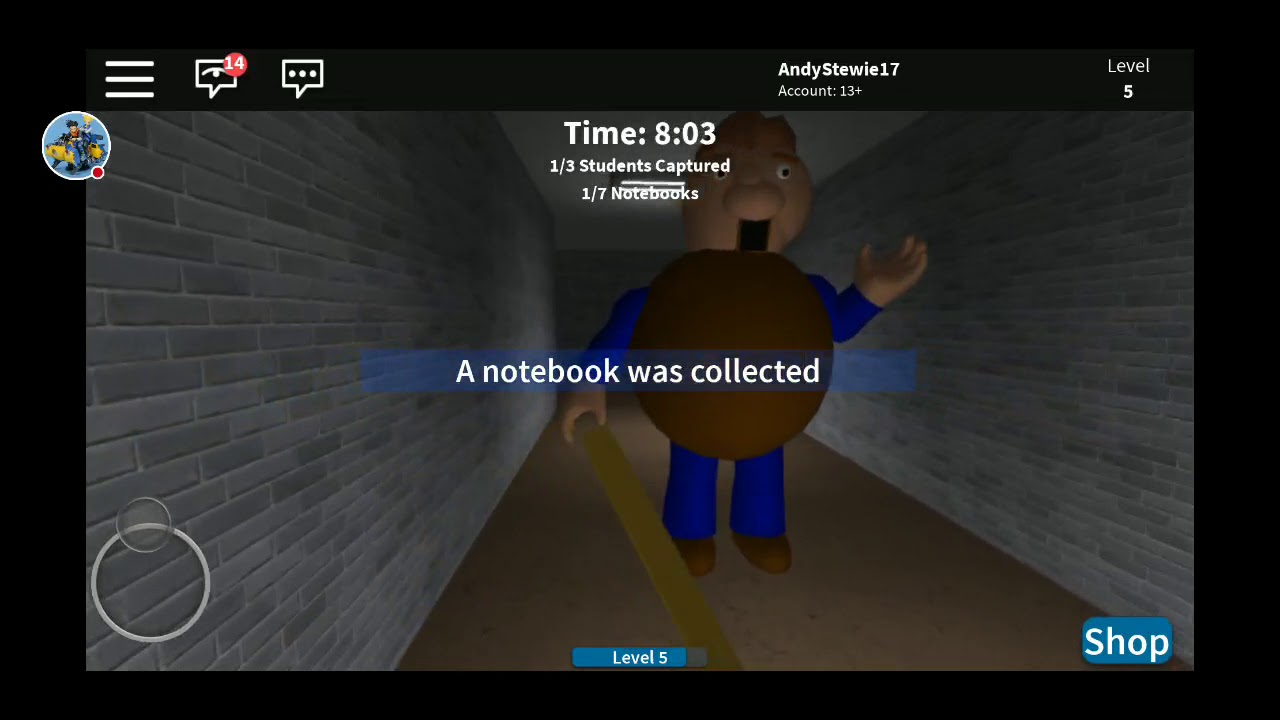 Learning math (and some English lol) with ROBLOX SCHOOLHOUSE baldi's ...