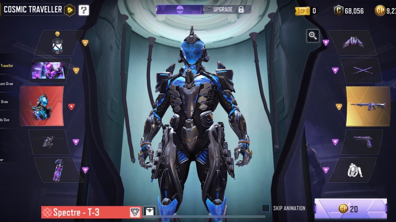 Call of Duty Mobile Cosmic Traveler Draw, Spectre "T-3" & M16 ...