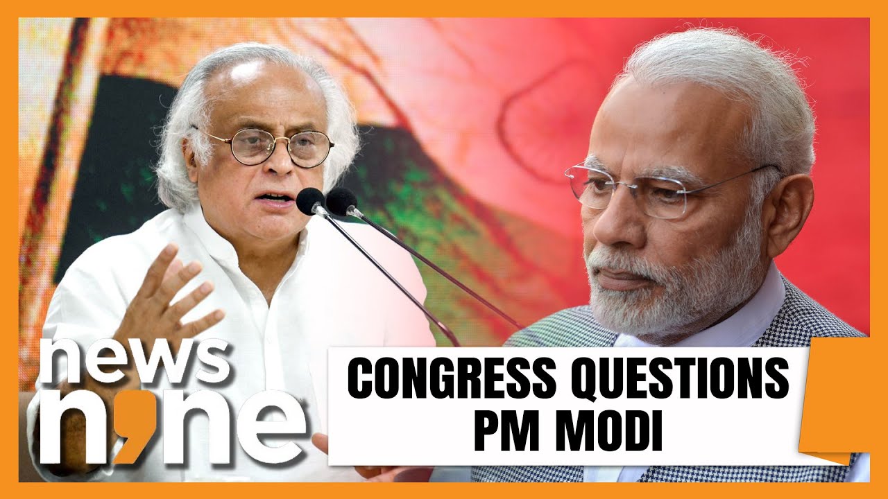 Congress Targets PM Modi | Congress Questions Modi Govt's Achievements ...