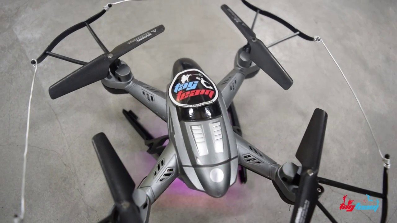 TagDrone Laser Drone Tag by TAG TEAM - Dominating Air Strike - YouTube