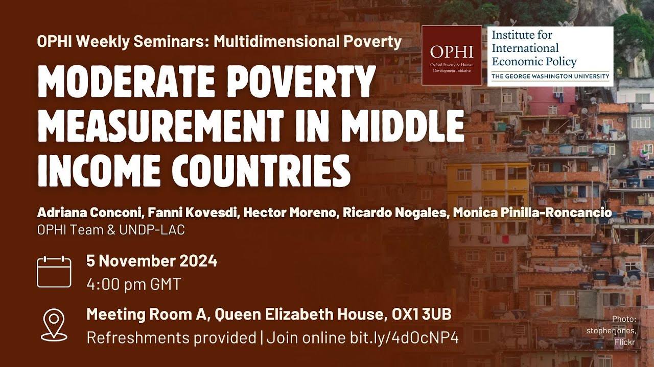 Moderate Poverty Measurement in Middle-Income Countries - YouTube