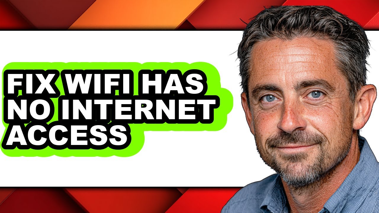 How to Fix Wifi Has No Internet Access (easy Method) - YouTube
