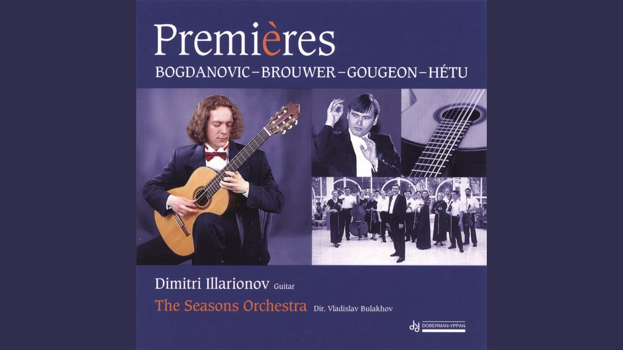 Jacques Hétu: Concerto for guitar and strings, 1st mvt - YouTube