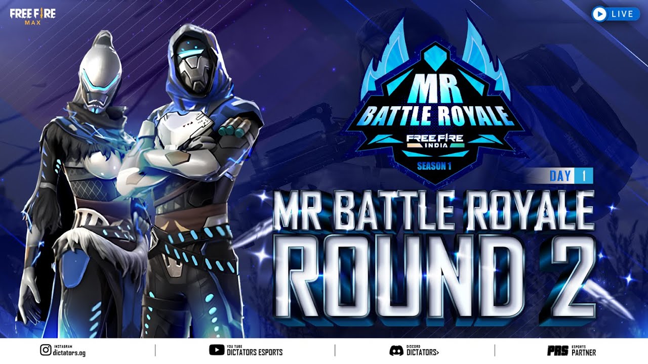 MR BATTLE ROYALE SEASON 1 || DAY 1 || ROUND 2 FREEFIRE #esports #fullmapcustom #tournament # ...