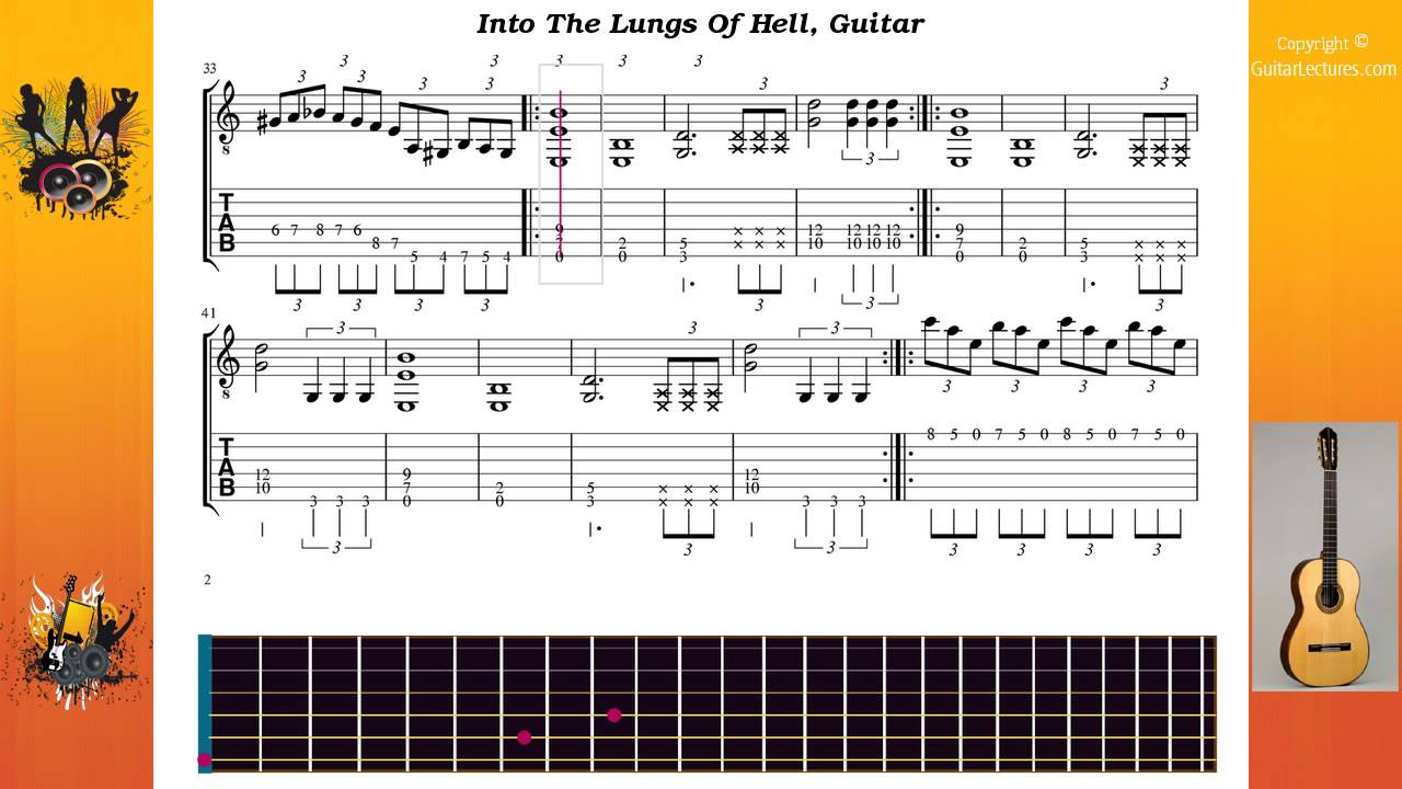 Into The Lungs Of Hell - Megadeth - Guitar - YouTube
