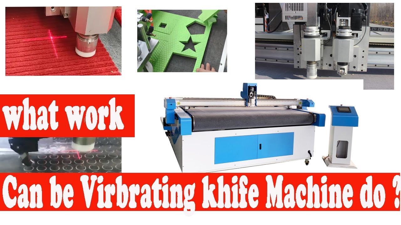 What work can The oscillating/vibrating knife cutter machines do ?😮 ...