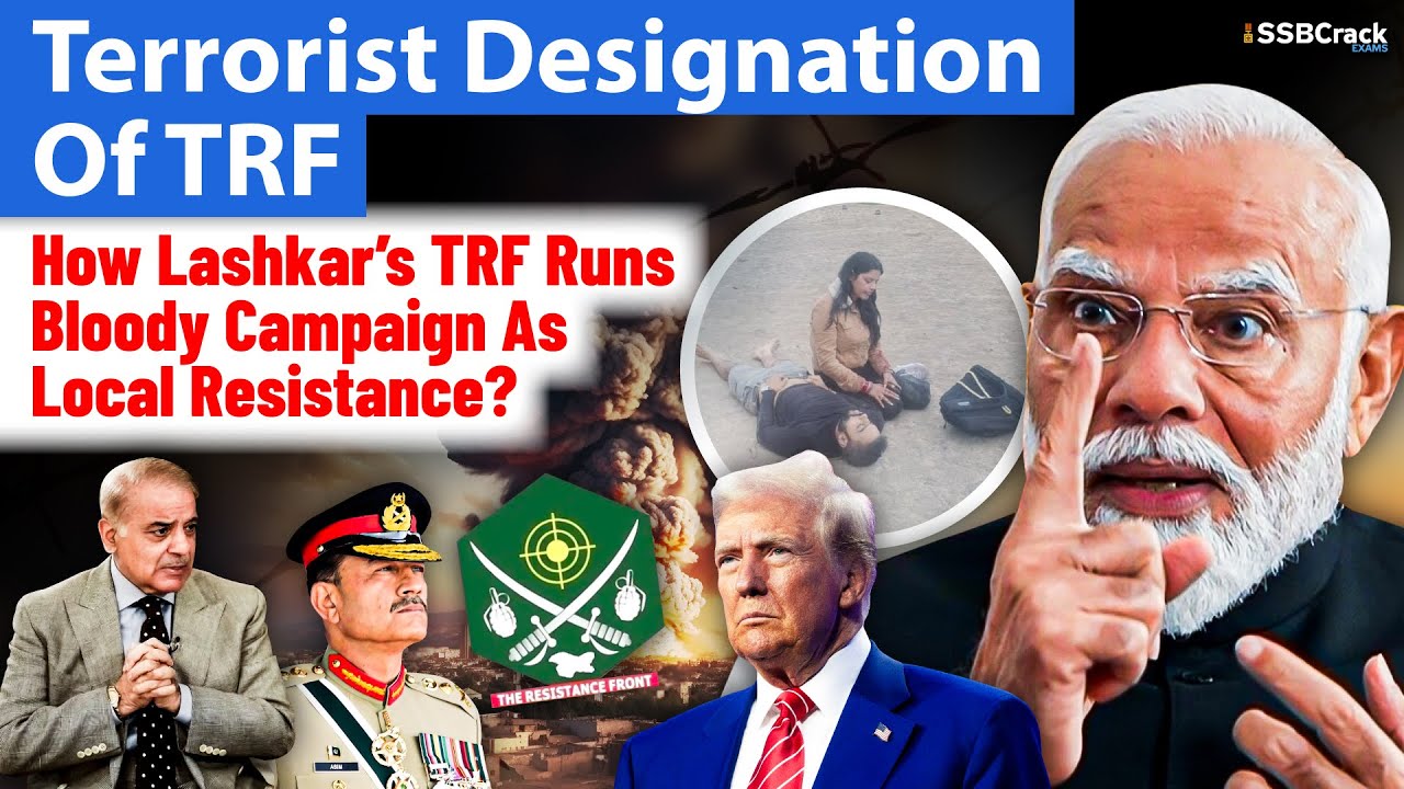 Terrorist Designation Of TRF | How Lashkar’s TRF Runs Bloody Campaign ...
