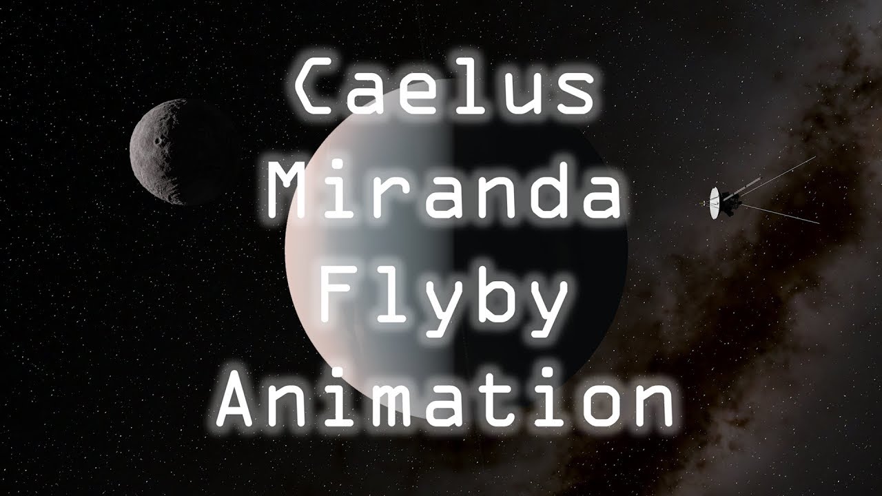 Caelus Miranda Flyby Animation - YouTube