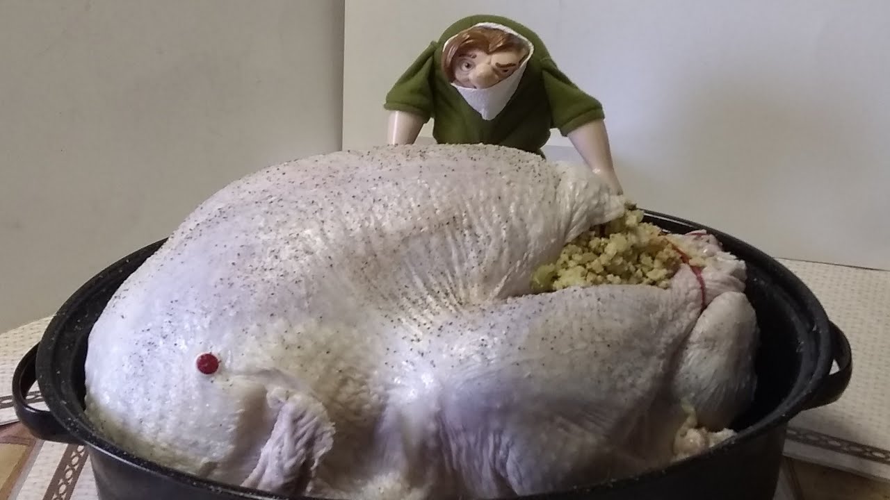 Real "Double Stuffed Turkey" Happy Thanksgiving !🦃 - YouTube