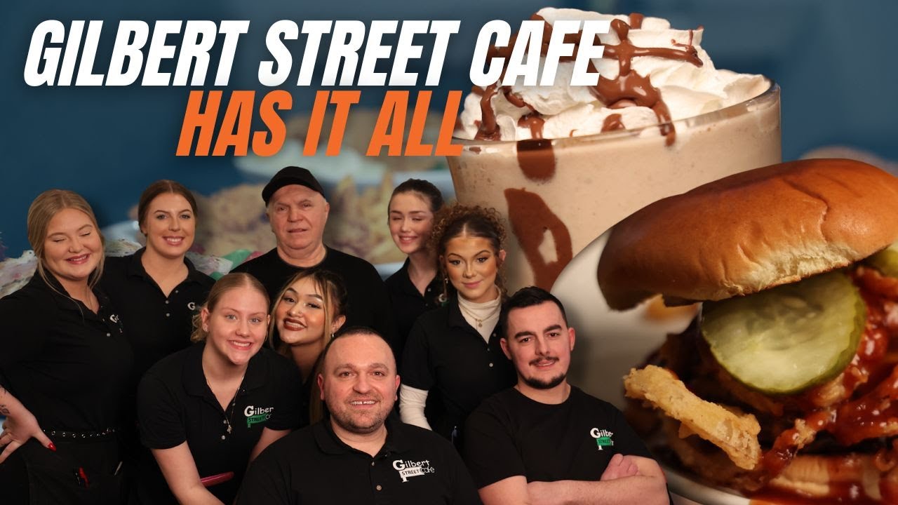 Find Anything You Want At Gilbert Street Cafe - YouTube