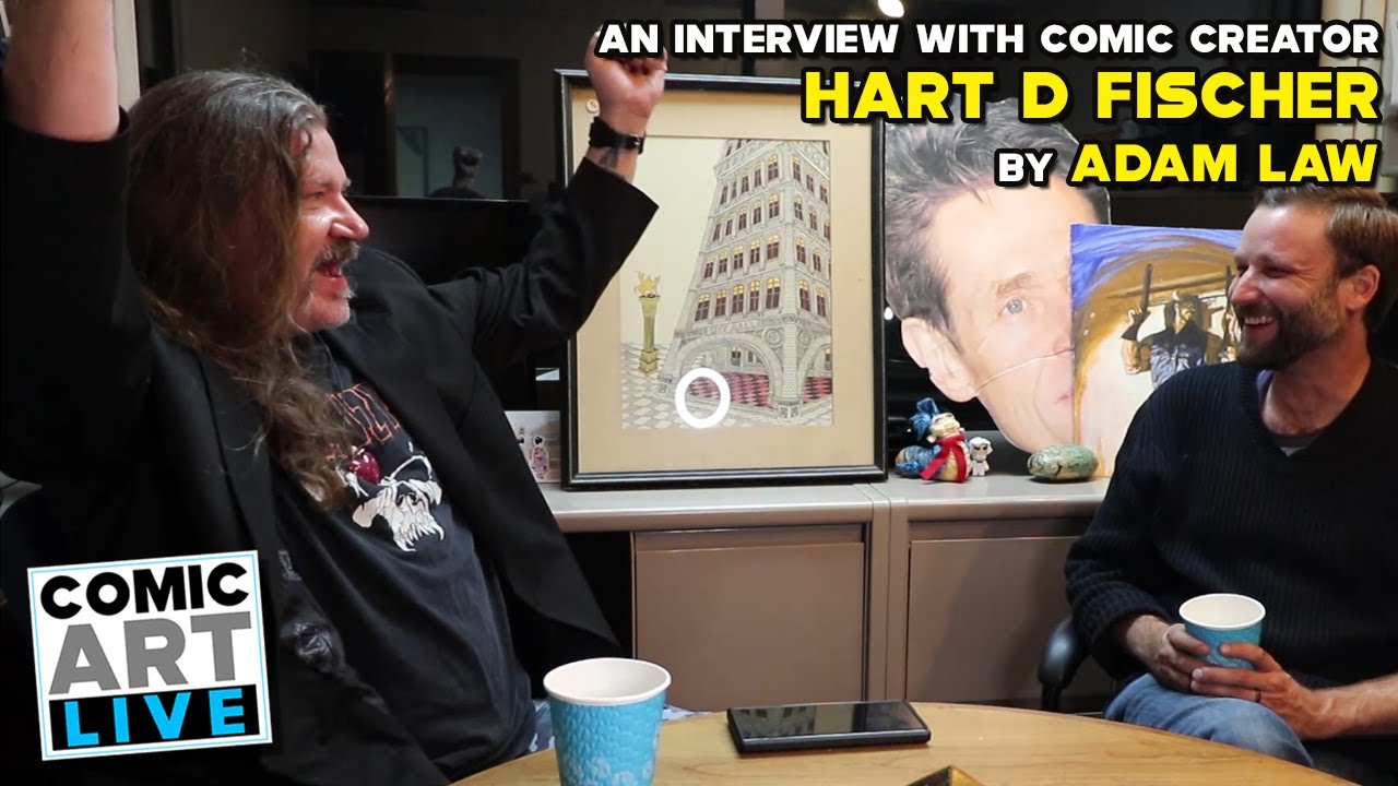 A Conversation with Comic Artist and Publisher Hart D Fisher - YouTube