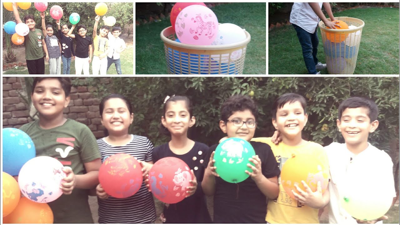 fun game | kids balloon race | best exercise for KIDS | - YouTube