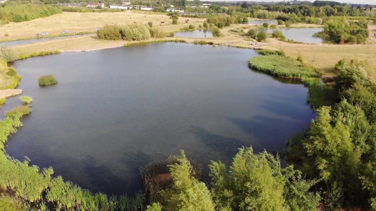 Spring Cottage Fisheries Drone Footage - YouTube