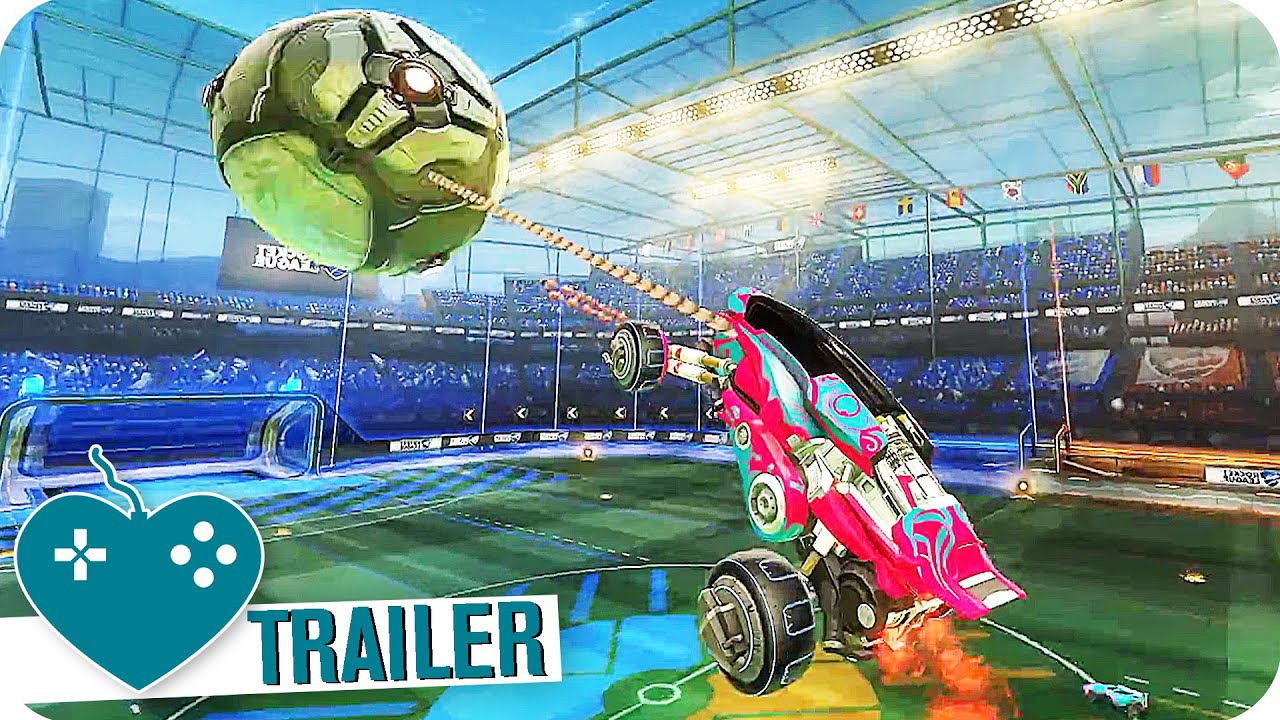 ROCKET LEAGUE Rumble Trailer (2016) Free New Game Mode - YouTube