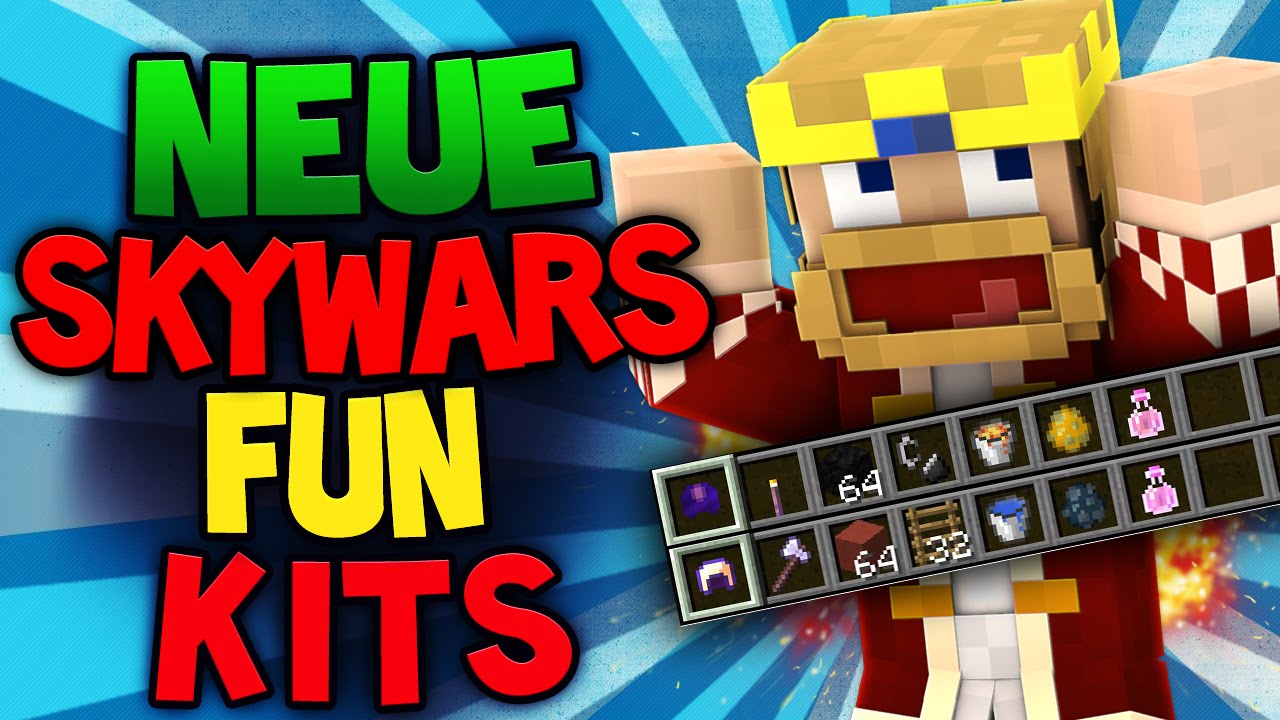 NEUE ''FUN'' KITS IN SKYWARS! | Minecraft Skywars - YouTube