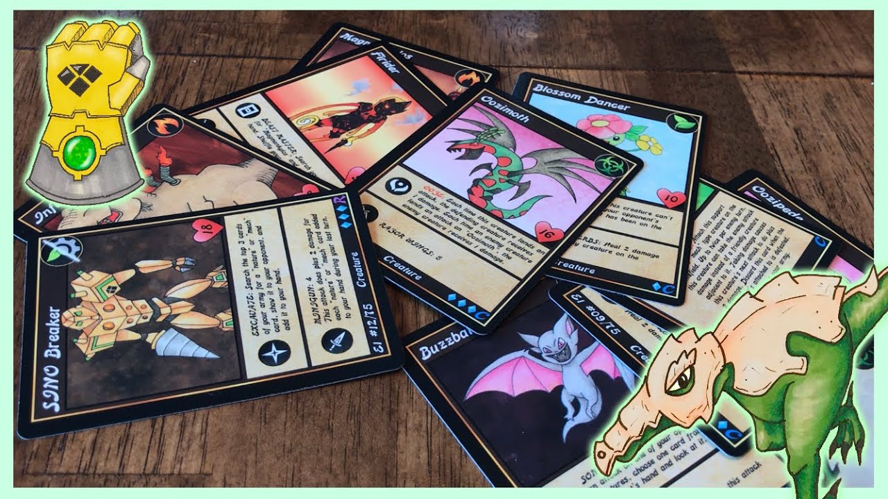 Call to Battle: Expansion 1 Preview! •NEW CARDS• [Homemade TCG] - YouTube