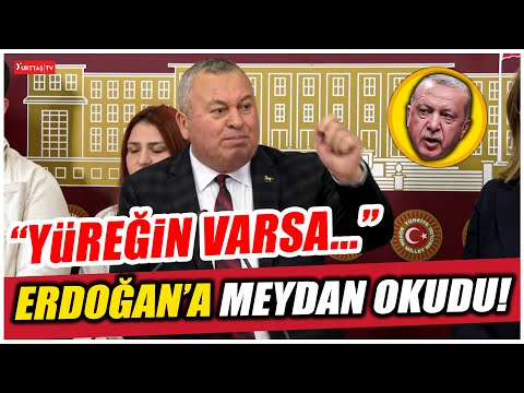 Cemal Enginyurt Erdoğan'a meydan okudu! \