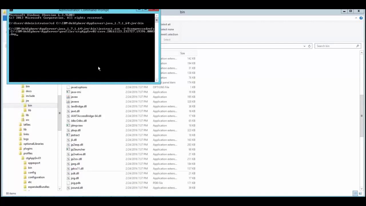Maximo, Capture diagnostic info for performance problems - YouTube