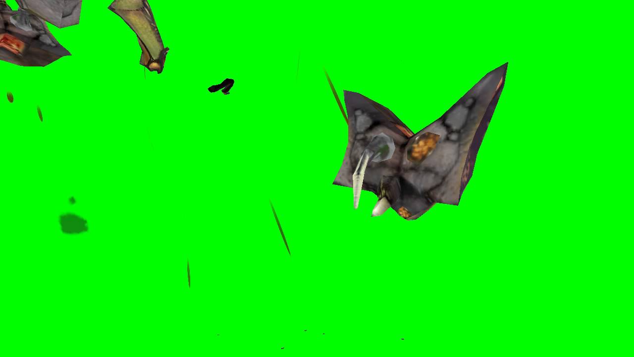 Gmod Alien Blood Splatter FX greenscreen footage - YouTube