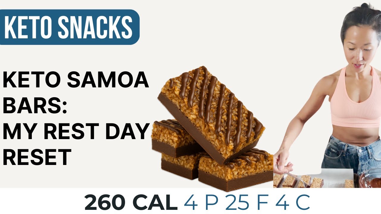 Keto Samoa Bars + Rest Day Reset | Prep Life Vlog - YouTube
