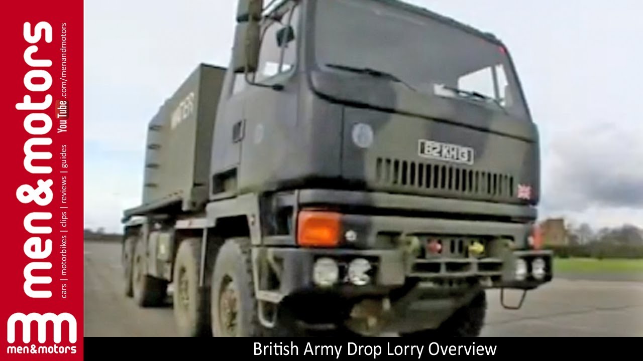 British Army Drop Lorry Overview - YouTube
