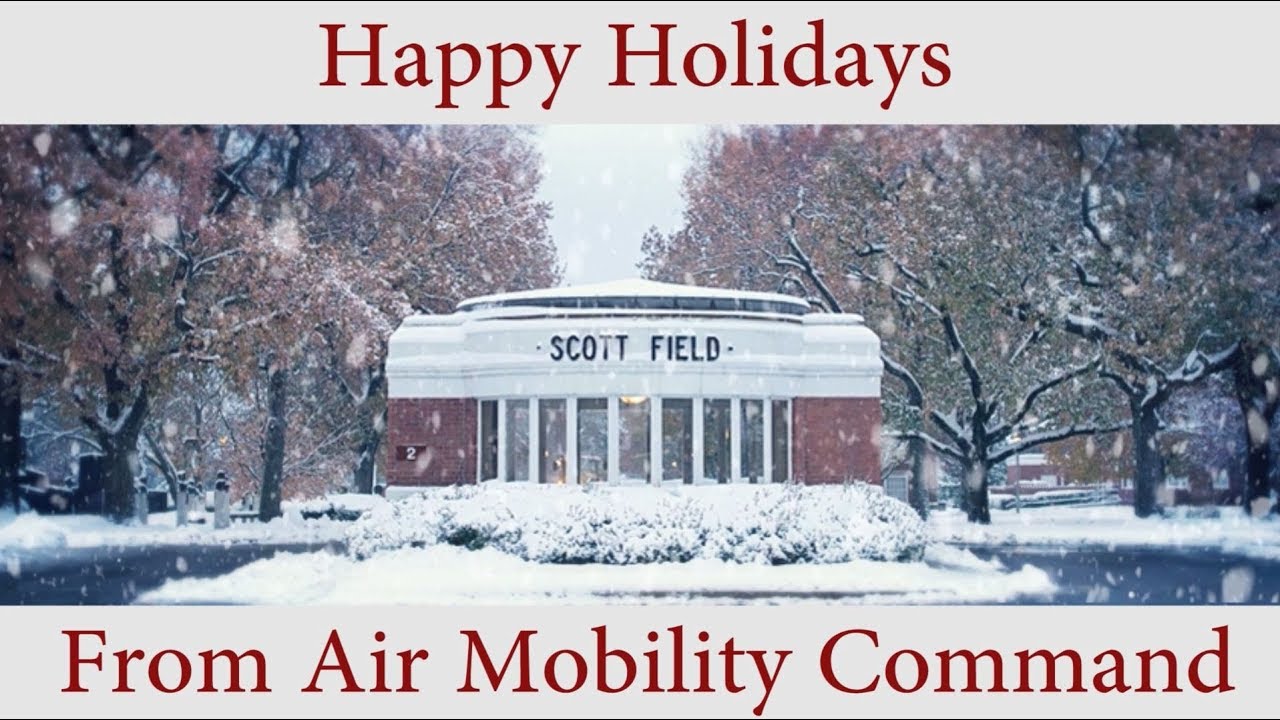 Air Mobility Command Holiday Message - YouTube
