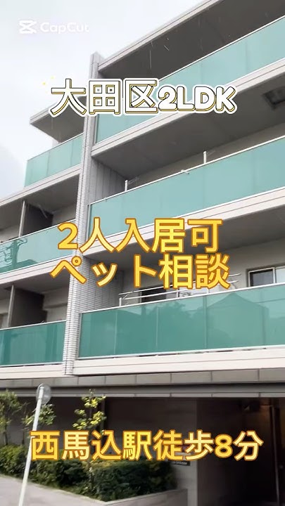 【西馬込2LDK】【ペット相談】#shorts #お部屋探し #内見動画 - YouTube