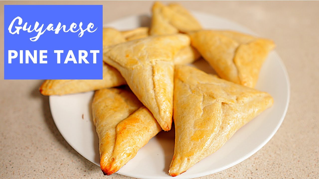 Guyanese Pine Tart | How To Make Guyanese Pinetarts - YouTube