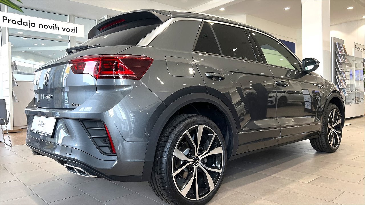 New Volkswagen T-ROC 4motion 2023 - Visual review - YouTube