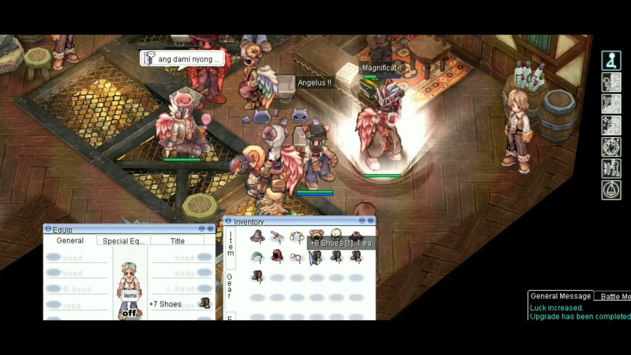 Ragnarok Online -HOW TO UPGRADE +9 SHOES EASY!! - YouTube