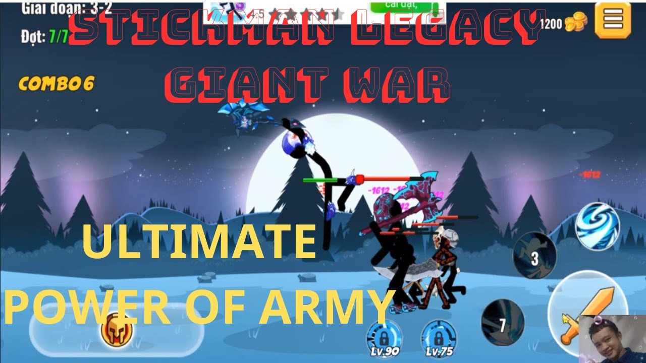 #010 ULTIMATE POWER OF ARMY STICKMAN LEGACY GIANT WAR IN EPIC BATTLE ...