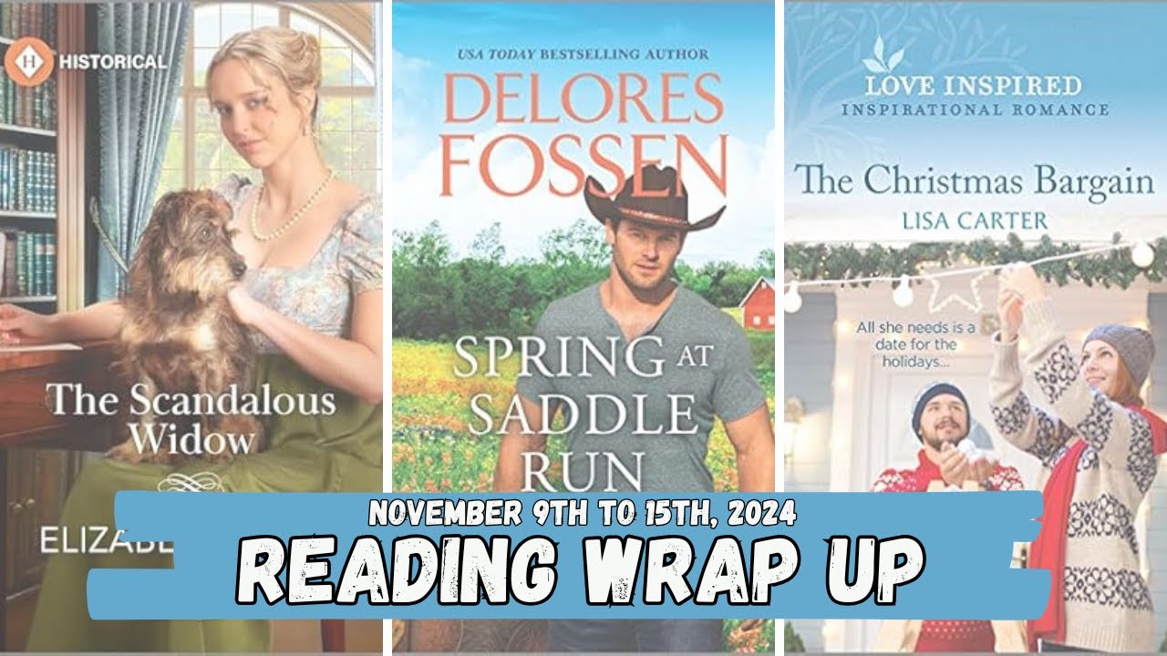 Reading Wrap Up || November 9th to 15th, 2024 - YouTube