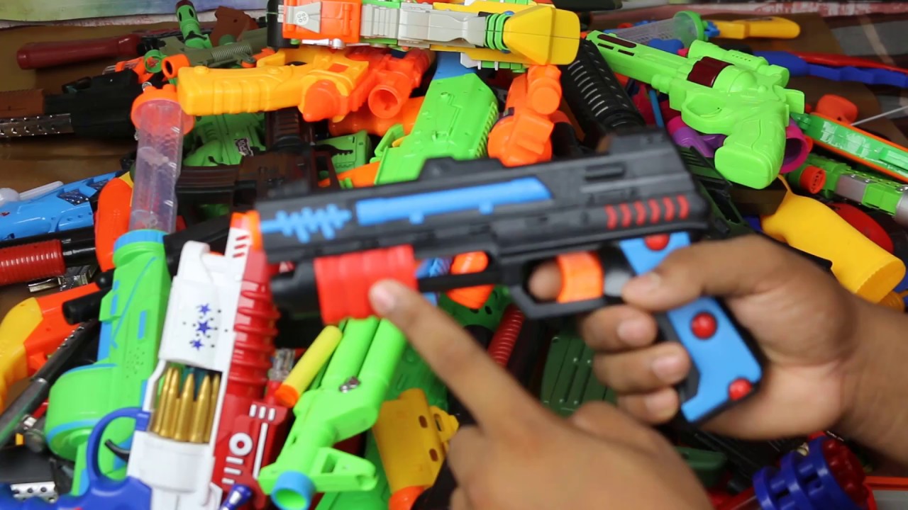 Toy Guns Toys with Colorful Toys Equipment - Mp5 Toy Gun Toy Fan My ...