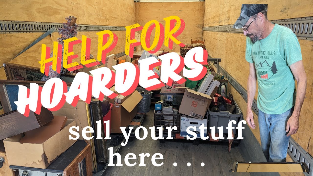HELP FOR HOARDERS! YOU CAN SELL YOUR STUFF HERE! - YouTube
