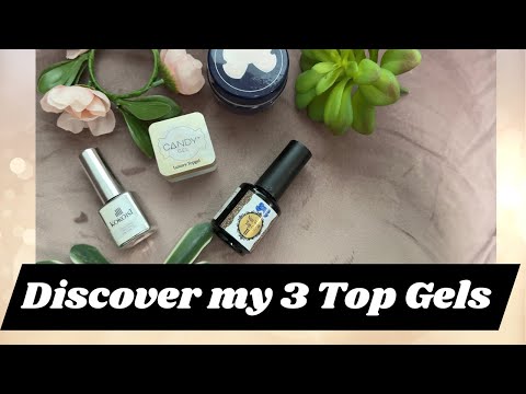 My Top 3 Top Gels and Bonus Top Coat | Korean Gels & Japanese Gels