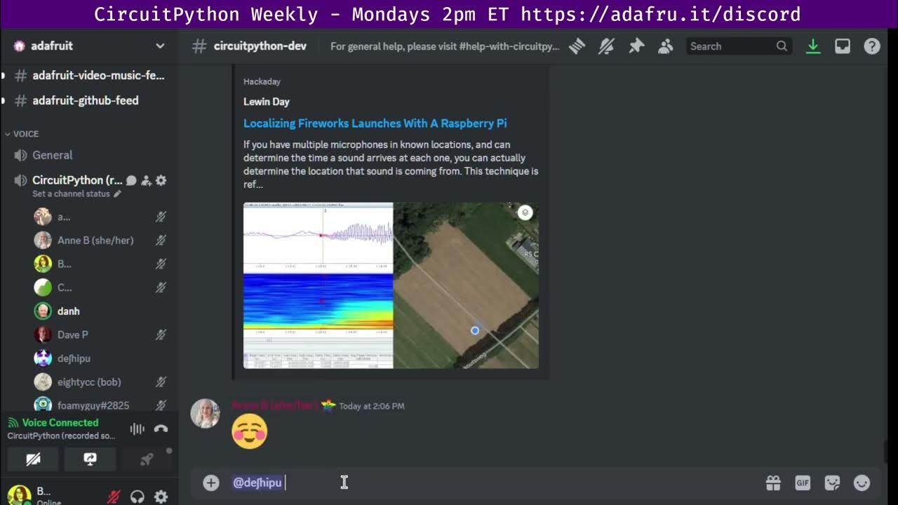 CircuitPython Weekly Meeting for January 8, 2024 @circuitpython #circuitpython #adafruit - YouTube