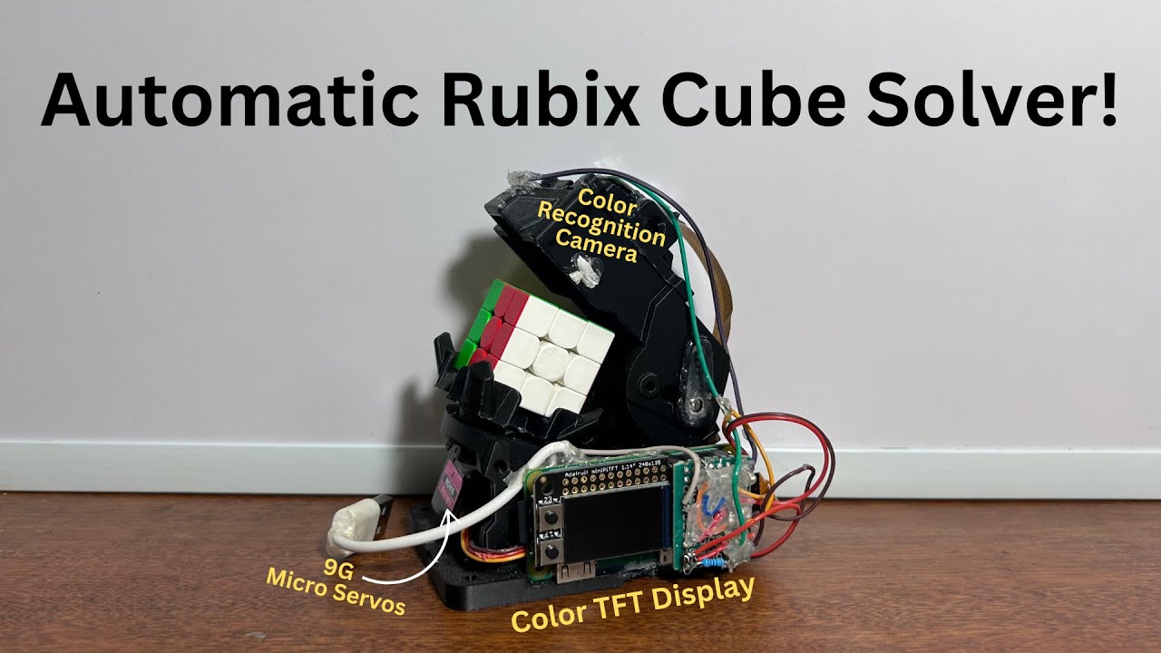 Building An Automatic Rubix Cube Solver! - YouTube