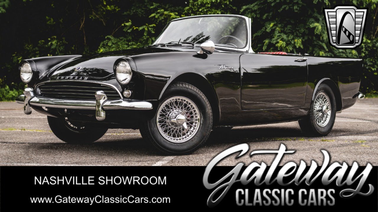 1963 Sunbeam Alpine, Gateway Classic Cars - Nashville, #2067-NSH - YouTube