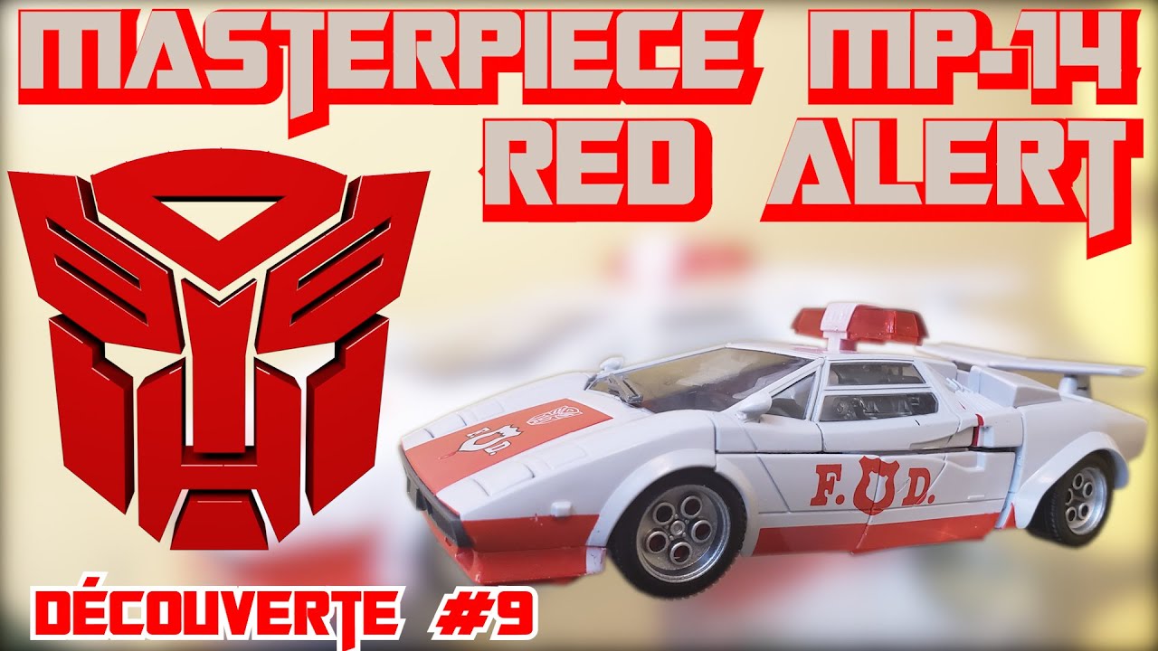 Découverte Masterpiece MP-14 Red Alert (Version avec Films, aucune ...