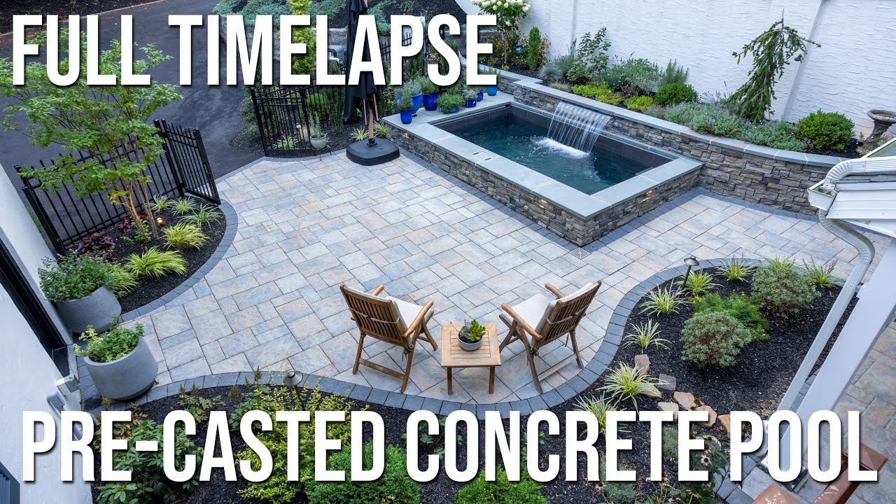 Small backyard transformation - Full timelapse. - YouTube