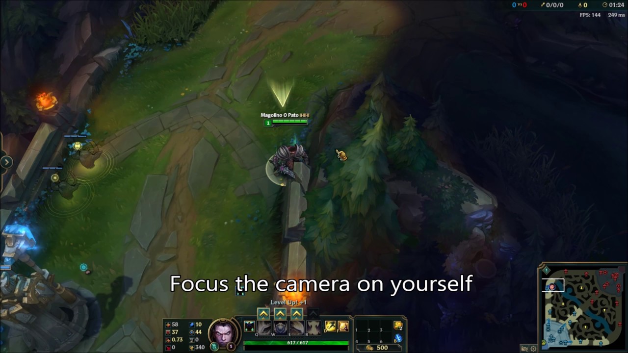 [LoL] How to ward river bush from lane - YouTube