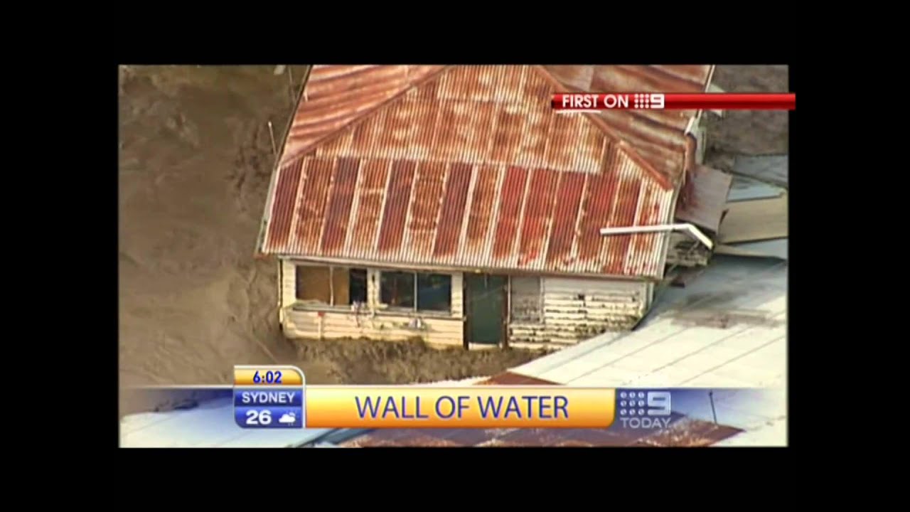 Massive Inland Tsunami - Queensland Australia - YouTube