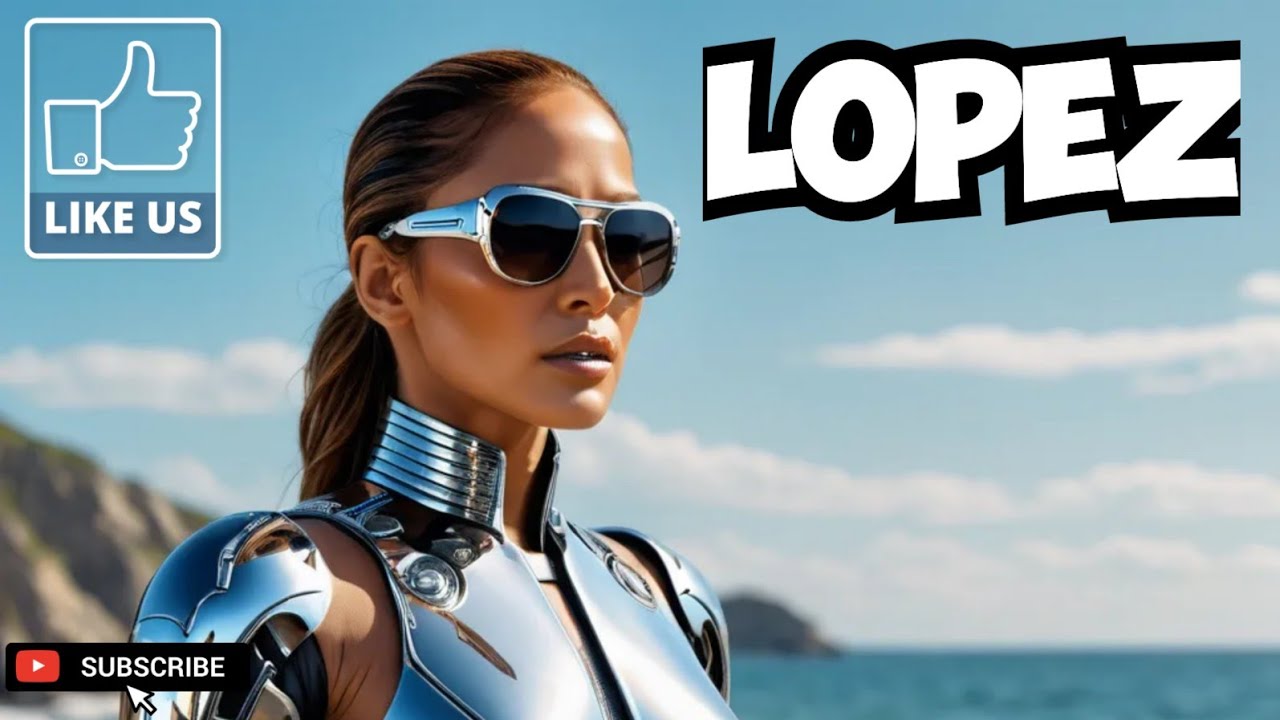 JENNIFER LOPEZ ON THE BEACH AI GENERATED - YouTube