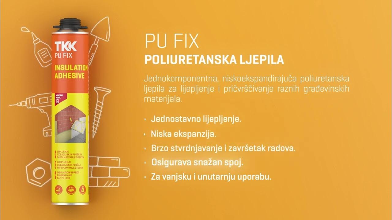 TKK PU FIX | Presvlaka narančasto-žute boje - YouTube